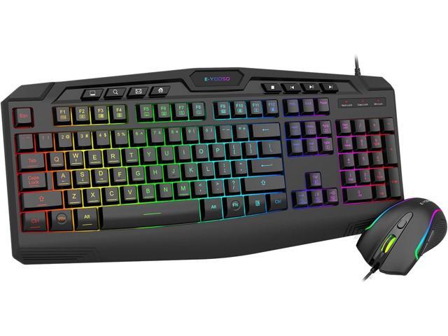 Click here for Wired Gaming Keyboard and Mouse Combo  CQ109 RGB L... prices