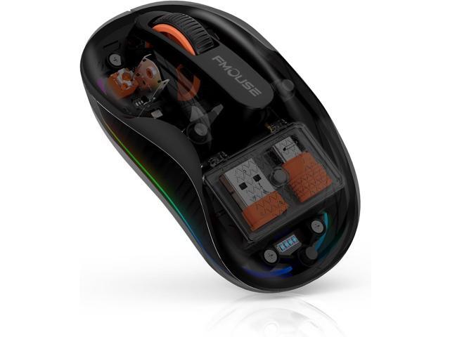 Click here for Novel Transparent Wireless Mouse  Tri-Mode (Dual B... prices