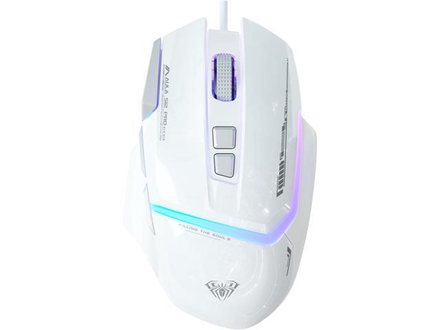 Click here for AULA S12Pro White Wired Gaming Mouse 12800 DPI Opt... prices
