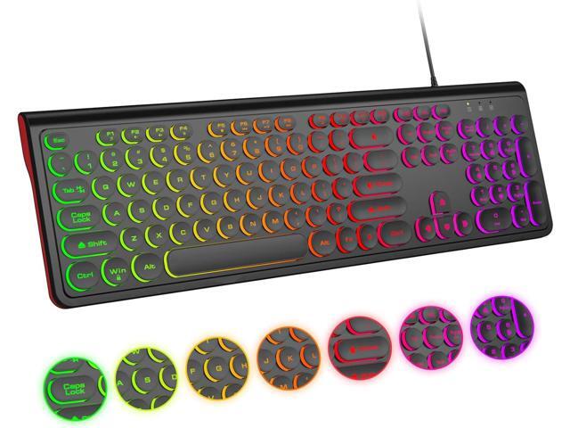 Click here for USB Wired Keyboard with Backlit 7-Colors  Full Siz... prices
