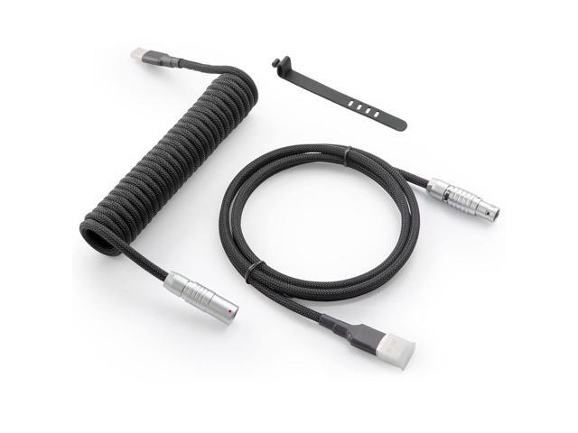 Click here for GUNMJO Pro Custom Coiled USB C Cable for Gaming Ke... prices