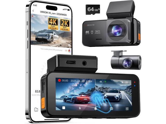 Click here for Dash Cam Front and Rear: 4K+2K Dash Camera for Car... prices