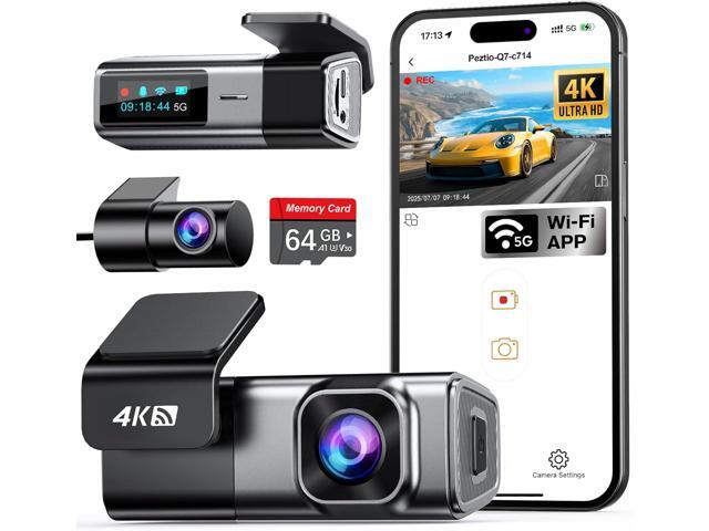 Click here for Navycrest 4K Dash Cam Front and Rear with 64GB Car... prices