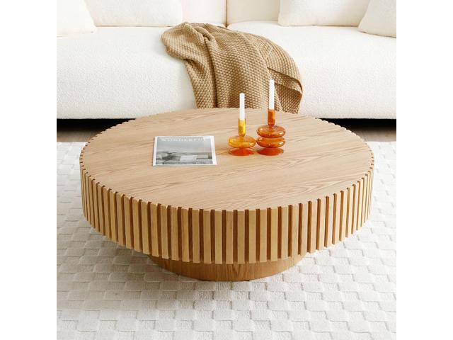 Click here for Round Coffee Table for Living Room Contemporary Wo... prices