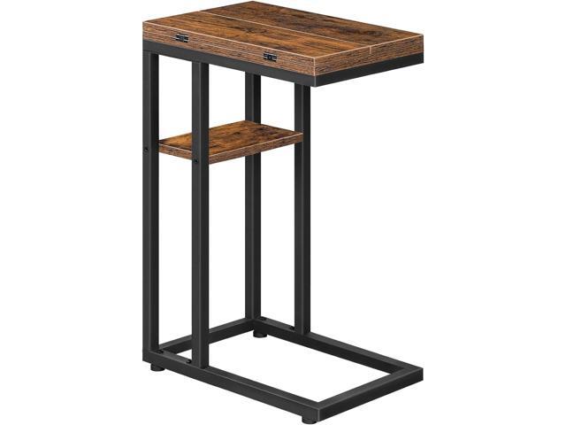Click here for HOOBRO Foldable End Table  C Shaped Side Table wit... prices