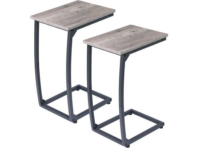 Click here for C-Shaped End-Table Set of 2 - Side Table for Couch... prices