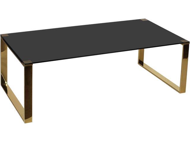 Click here for Cortesi Home Remini Coffee Table  Gold Metal and B... prices