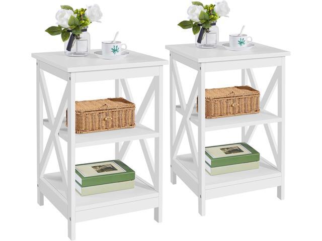 Click here for Yaheetech End Tables Set of 2  3-Tier Side Tables... prices