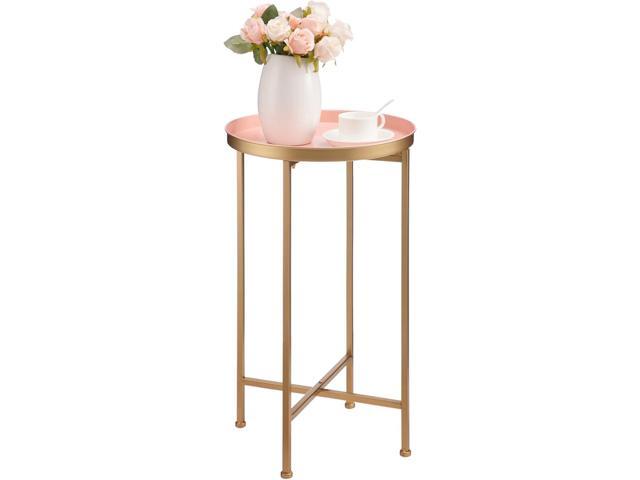 Click here for HollyHOME Small Round Metal End Table  Accent Indo... prices