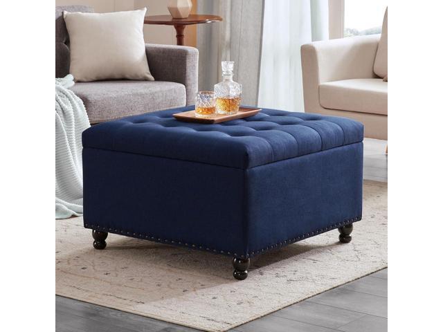 Click here for Tbfit Large Square Tufted Upholstered Ottoman and... prices