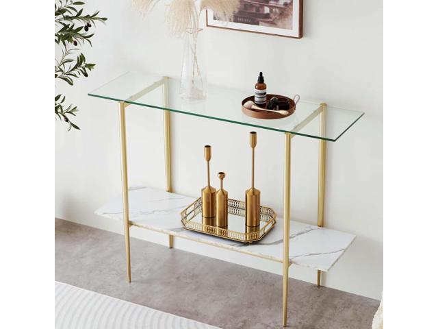 Click here for Glass Console Table for Living Room  Foyer & Entra... prices
