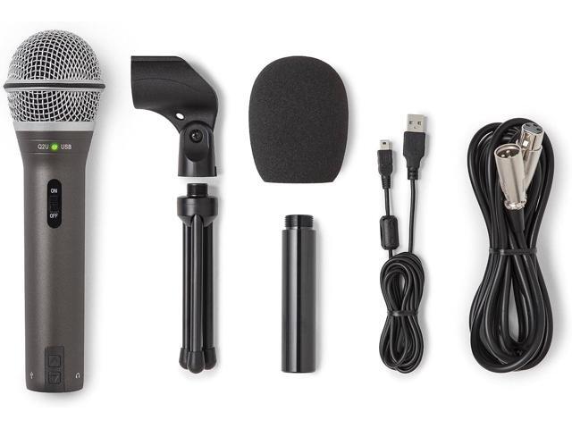 Click here for SAMSON Q2U Dynamic USB/XLR Microphone prices