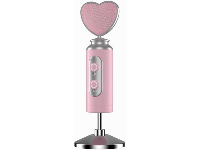 Click here for Pink USB Gaming Condenser Microphone for PC  Plug... prices