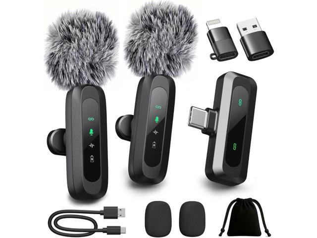 Click here for Upgraded 2 Pack Mini Clip on Microphone With LED D... prices