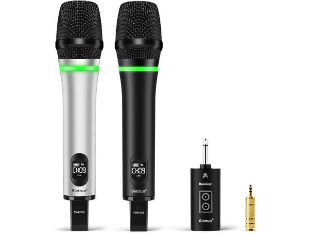 Click here for Bietrun Rechargeable Wireless Microphone Dual Meta... prices