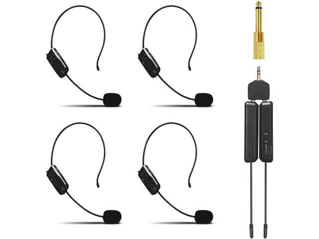 Click here for Wireless Microphone System for 4 People 2.4G Wirel... prices