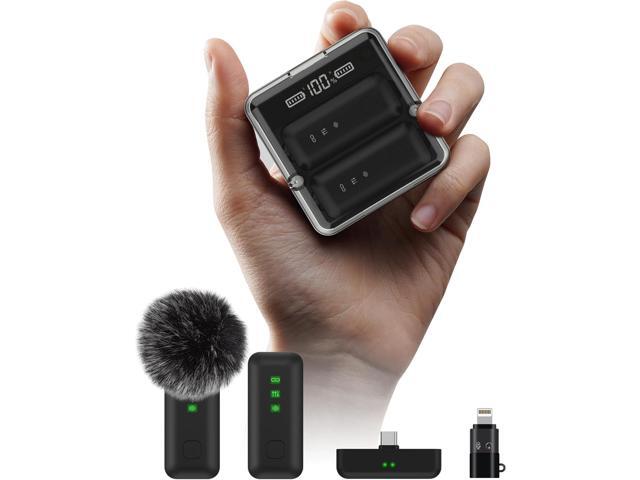Click here for IVANKY 2Pcs Mini Wireless Lavalier Microphone for... prices