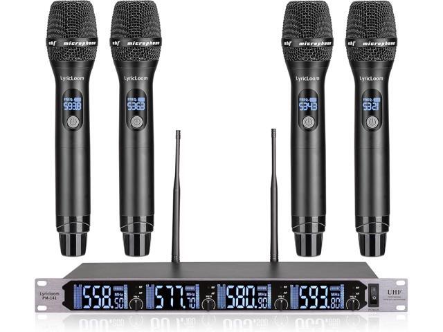Click here for LyricLoom Professional 4 Channel Wireless Micropho... prices