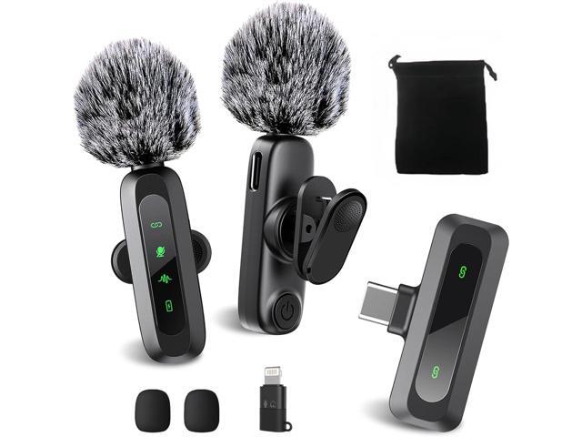 Click here for XBT 2-Pack Wireless Lavalier Microphone for iPhone... prices