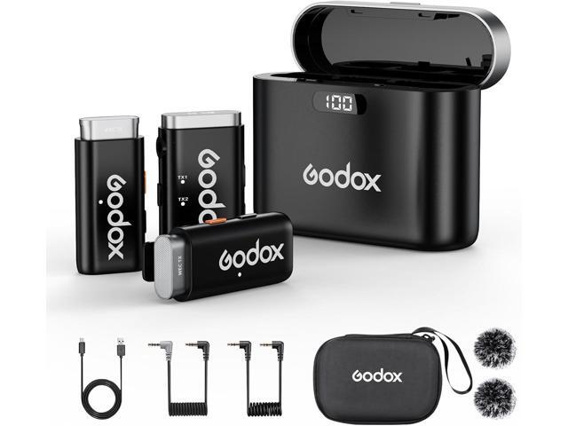 Click here for GODOX WEC Wireless Lavalier Microphone 24H 200m Wi... prices
