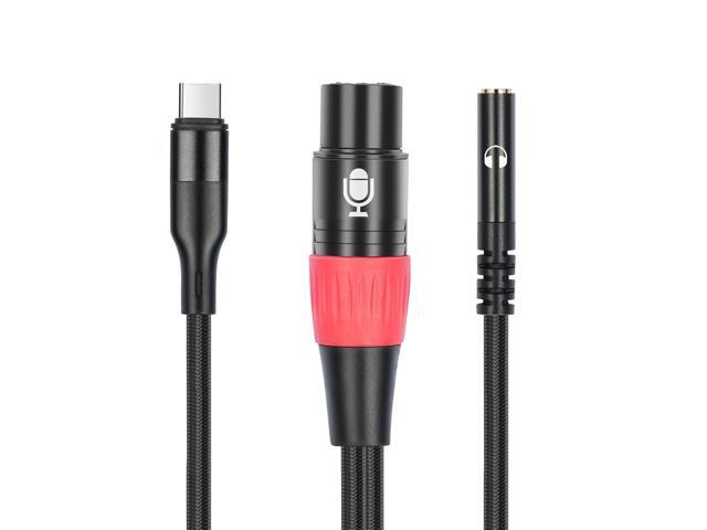 Click here for 3.3FT USB C to XLR Female Mic Cable & 3.5mm (1/8)... prices