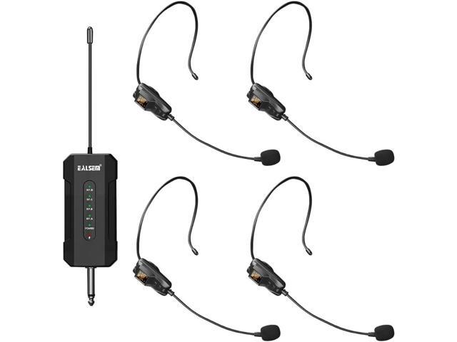 Click here for ES-384 4-CH UHF Wireless Headset Microphone System... prices