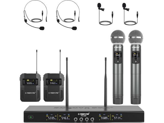 Click here for Phenyx Pro Wireless Microphone System  4-Channel W... prices