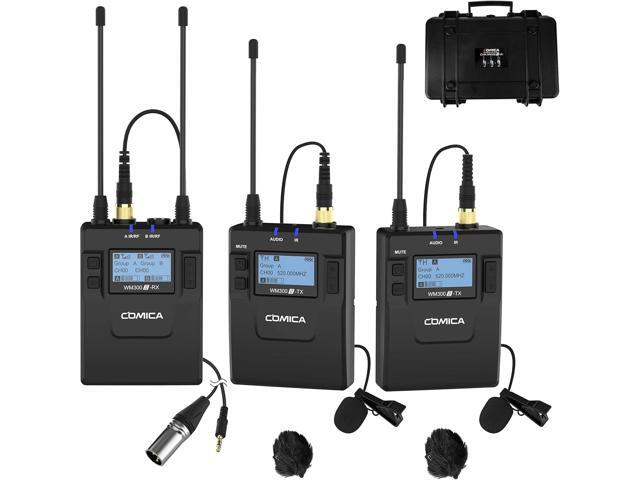 Click here for COMICA CVM-WM300A 96-Channel UHF Wireless Lavalier... prices