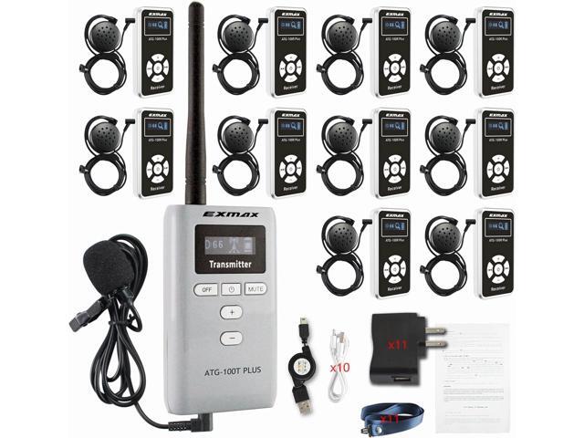Click here for EXMAX ATG-100T 195MHz Wireless Tour Guide System M... prices