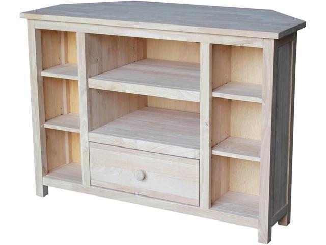 Click here for IC International Concepts Unfinished Corner Entert... prices