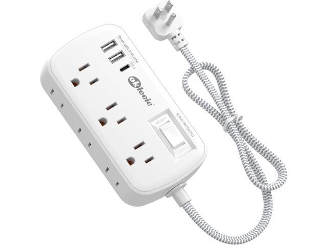 Click here for Short Extension Cord 2 Foot - Flat Plug Small Powe... prices