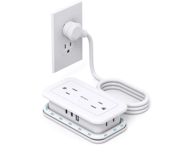 Click here for Travel Power Strip with USB Ports  Addtam 4 Outlet... prices