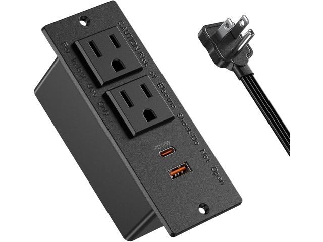 Click here for Recessed Power Strip USB C PD 30W Fast Charging Fl... prices