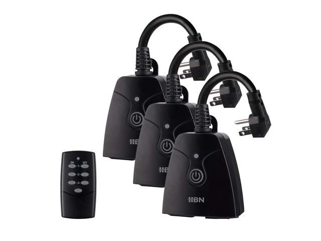 Click here for HBN Outdoor Wireless Remote Control Outlet Plug We... prices