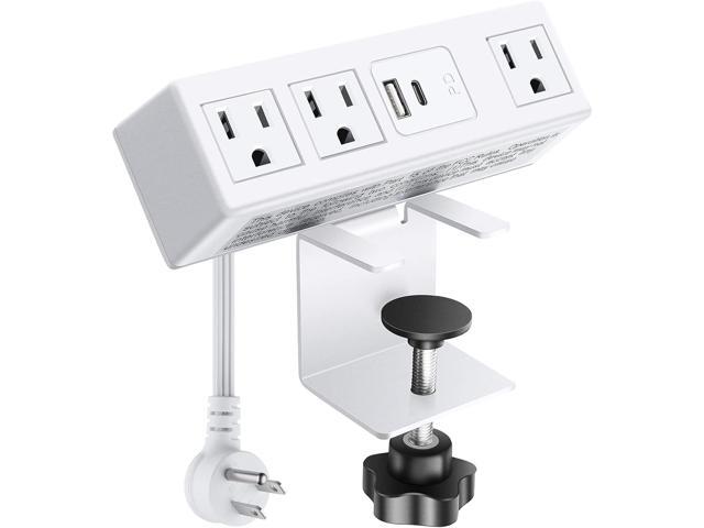 Click here for CCCEI Desk Clamp Power Strip with PD 3.0 Fast Char... prices