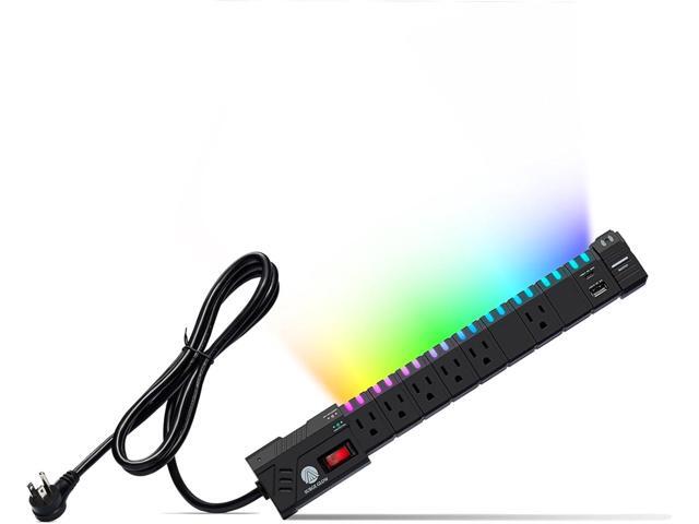 Click here for 4200J Expandable RGB Power Strips with PC Surge Pr... prices