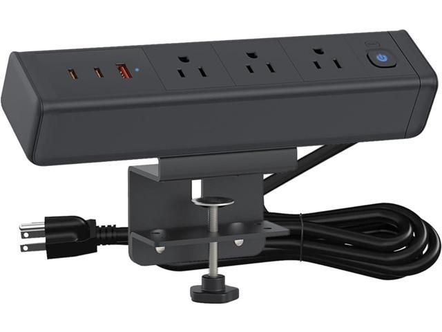 Click here for Desk Clamp Power Strip with 65W USB-C & USB A Port... prices