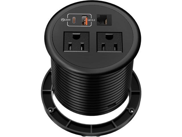 Click here for Desktop Power Grommet 90mm/3.5  Desk Power Outlet... prices