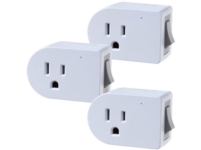 Click here for Fosmon Grounded Outlet Switch  ON/Off Switch (3 Pa... prices