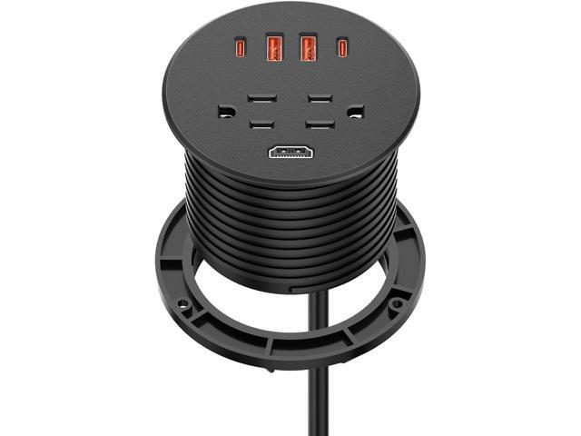 Click here for Desk Power Grommet with 35W USB C Fast Charging  3... prices