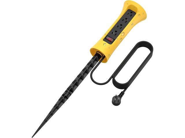 Click here for CCCEI Outdoor Power Strip Weatherproof with Stake... prices