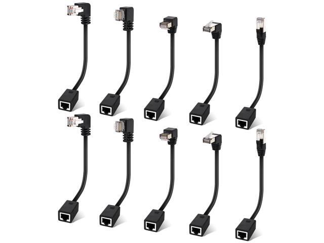 Click here for Cat 6 Ethernet Extension Cable 10 PackMultiple Ang... prices