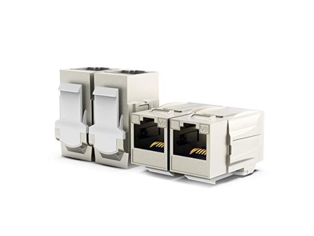 Click here for AMPCOM CAT6A RJ45 Inline Coupler Keystone Jack  [... prices