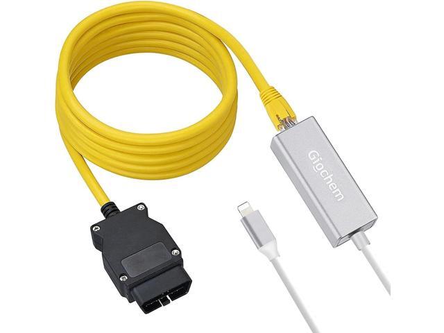 Click here for Lightning to OBD2 2 in 1 Phone to OBD2 ENET Rj45 C... prices