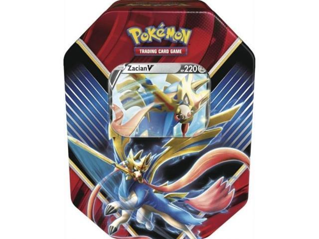 Click here for 2021 Pokemon Legend of Galar Euro Tin - Zacian V prices