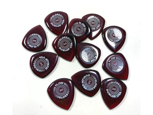 Click here for Dunlop Guitar Picks FLOW Gloss 12 Pack Ultex 3.0mm prices