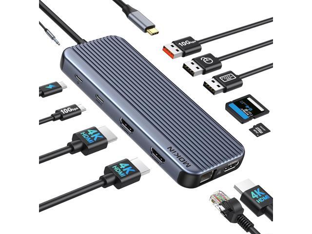 Click here for USB C Docking Station 3 HDMI  12 in 1 Docking Stat... prices