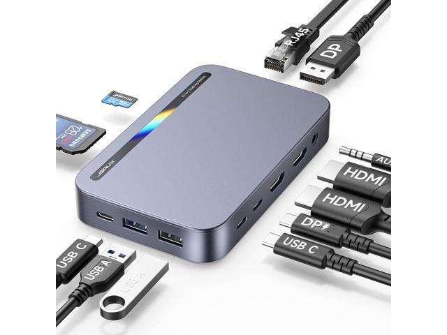 Click here for JSAUX 12 in 1 USB C Docking Station 3 Monitors for... prices
