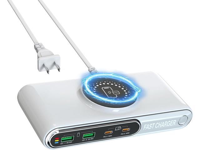 Click here for 6-in-1 USB C Charging Station with LED Colour Nigh... prices