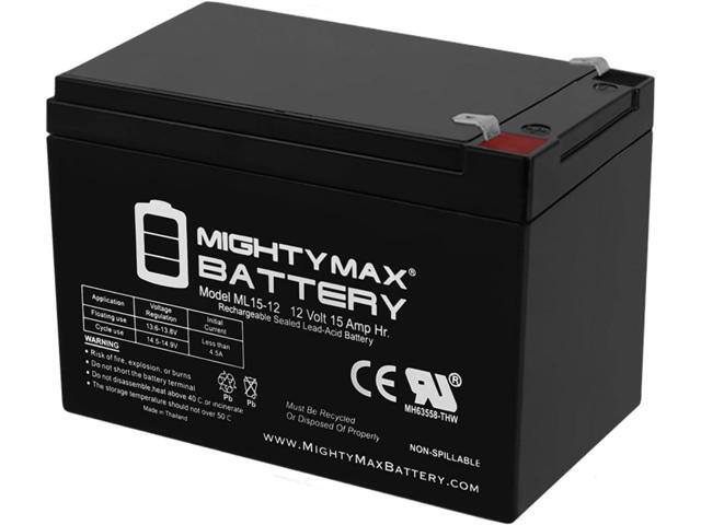 Click here for Mighty Max Battery ML15-12 - 12V 15AH SLA Battery prices